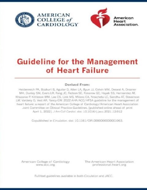 Guideline For The Management Of Heart Failure
