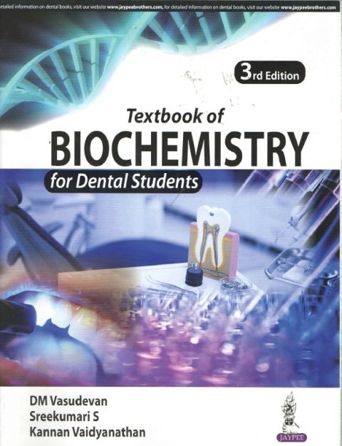 Textbook of Biochemistry for Dental Students 3rd Edition